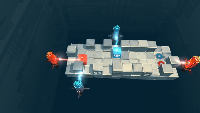 Death Squared is a puzzle game about communication and robot explosions ...