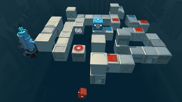 Death Squared is a puzzle game about communication and robot explosions ...