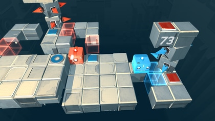 Death Squared is a puzzle game about communication and robot explosions ...
