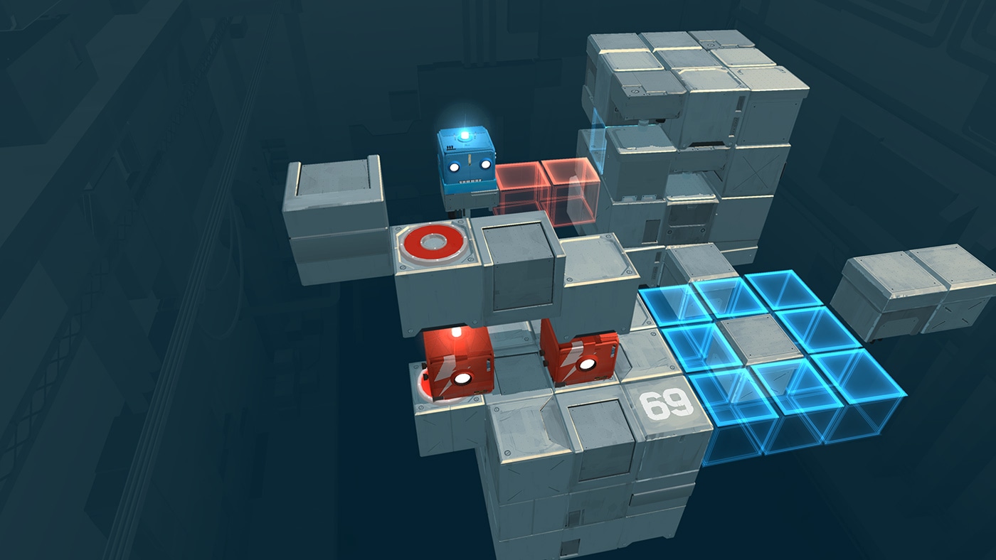 Death Squared is a puzzle game about communication and robot explosions ...